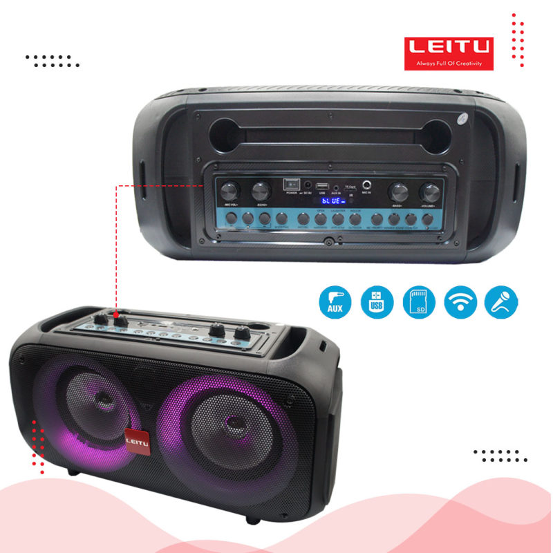 اسپیکر بلوتوثی لیتو مدل استیج باکس (Stage Box) - گارانتی 6ماهه لیتو